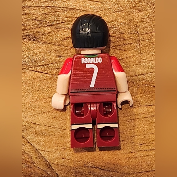 Toys | New Cristiano Ronaldo Minifigure Al Nassr Portugal Compatible ...